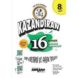 Ankara Yay Nc L K S N F Lgs Din K Lt R Ve Ahlak Bilgisi Kazand Ran