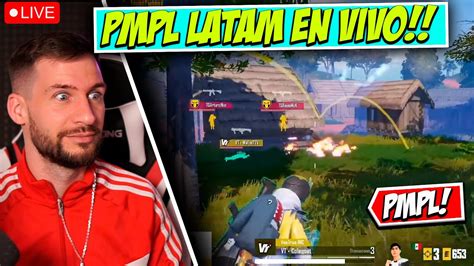 PMPL LATAM EN VIVO DIA 1 SEMANA 4 PUBG MOBILE LVLLOW YouTube