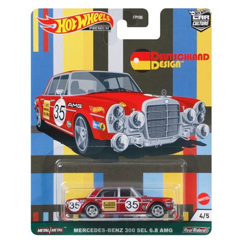 Jual Hot Wheels Premium Deutschland Design Mercedes Benz Sel