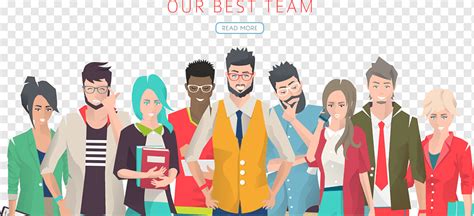 Equipo gente ilustración png PNGWing