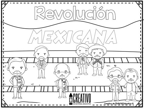 Excelente material interactivo de los personajes de la revolución