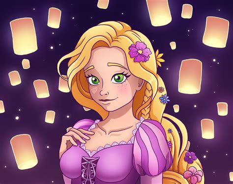 Rapunzel Fan Art Rdisney