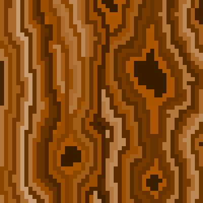 Pixel Art Wood Texture Image To U