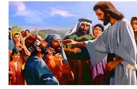 Jesus Healing Blind Man