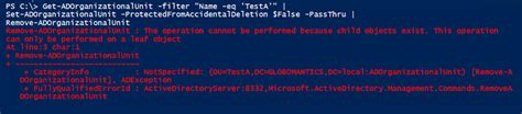 Moving And Deleting Active Directory Ous With Powershell Petri It