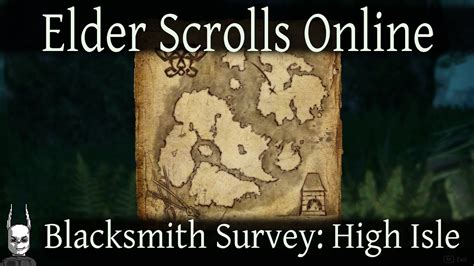Blacksmith Survey High Isle Elder Scrolls Online ESO YouTube