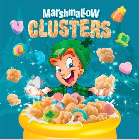 Lucky Charms Marshmallow Clusters Breakfast Cereal 11 2 Oz Smiths