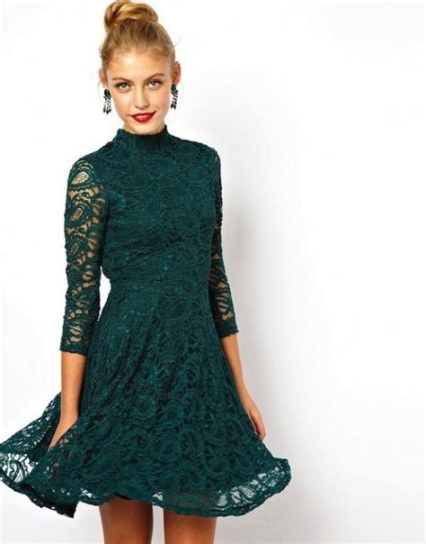 Cómo combinar un vestido verde de fiesta Todos los outfits Vestido