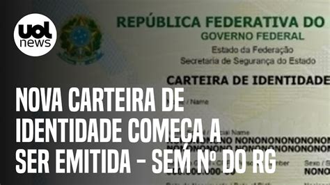 NOVO RG Saiba Tudo Sobre A Nova Carteira De Identidade TutorialTec