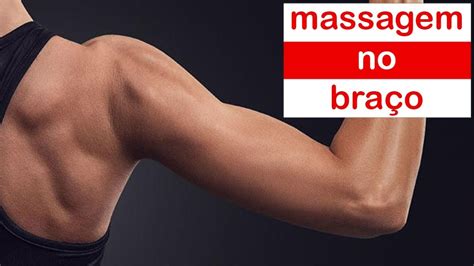 Como aliviar a dor no braço massagem YouTube