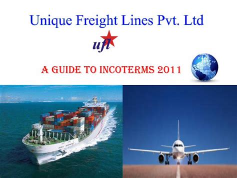 PDF A Guide To Incoterms 2011 UniqueFreightLinesuniquefreightlines