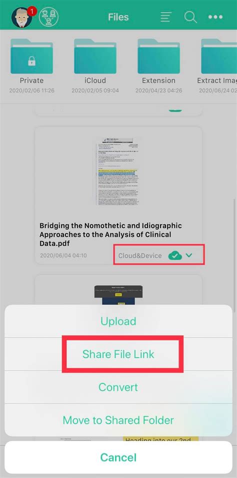 how to share markup pdfs via link support kdan mobile