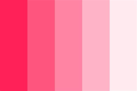 neon raspberry color palette