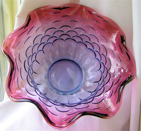 Fenton Mulberry Jacqueline Bowl Bowl My Glass Fenton