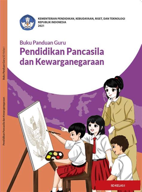 Jual K21 BG PPKN 1 Buku Panduan Guru Pendidikan Pancasila Dan