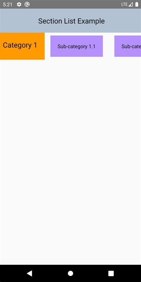 How To Show Data In List In React Native Using Flat Section List
