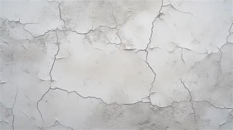Close Up Texture Of A Plastered Wall S Gray Surface With Cracks