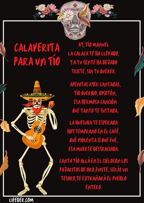 Lista De Calaveritas Literarias Para Ni Os Y Maestros Para