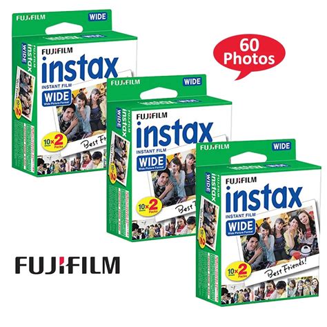 Fujifilm Instax Pel Cula Ancha Para C Mara Fotogr Fica Instant Nea Fuji