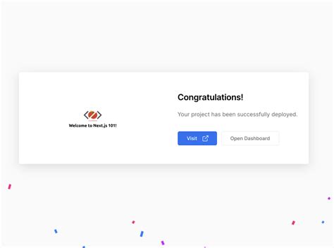 deploy next js app to vercel next js 101 free online course