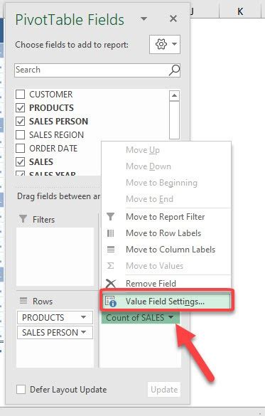 How To Change Sum Of Name In Pivot Table Brokeasshome