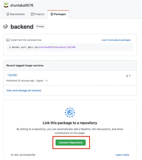 Github Packages With Container Registry Private Github Action Push