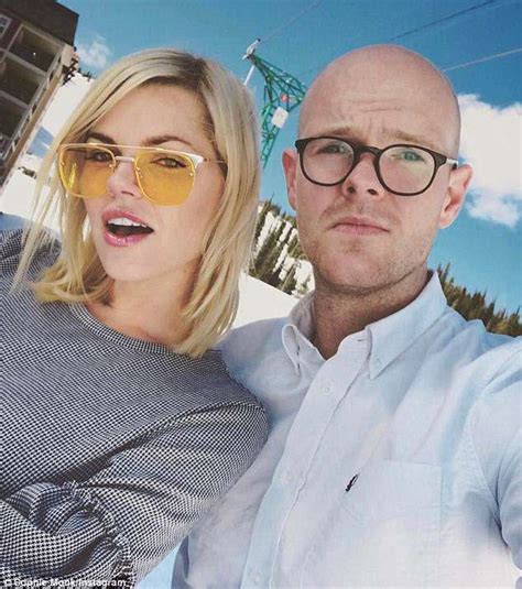 Love Island Host Sophie Monk Poses Topless Getting A Spray Tan Daily