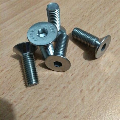 Jual Baut JF L Stainless M10 X 30mm CSK Isi 5 Di Lapak Mencari Berkah