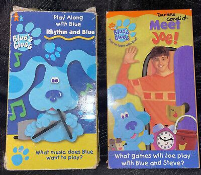 Blues Clues VHS Lot Story Time Its Joe Grelly USA