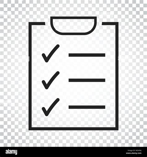 To Do List Icon Checklist Task List Vector Illustration In Flat Style