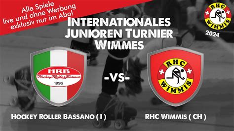 15 Hockey Roller Bassano I Vs RHC Wimmis CH YouTube