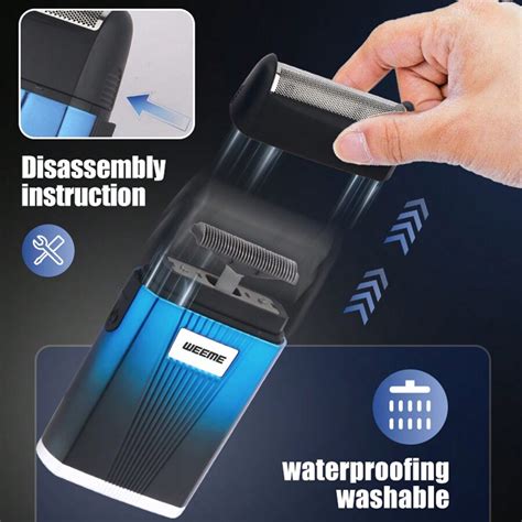 WEEME Tondeuse Professionnelle Pour Hommes WEEME Lames Doubles