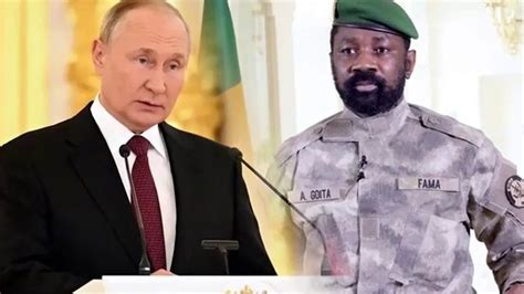 Mali Assimi Goïta et Vladimir Poutine la rencontre en Russie