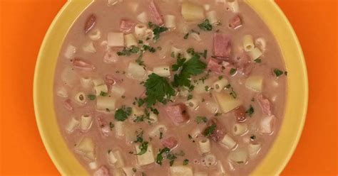 Sopa de feijão macarrão e batata Todeschini Alimentos