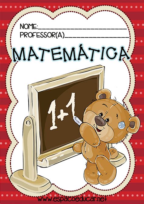 Desenhos Para Capa De Matemática
