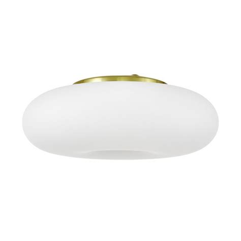 NOWOCZESNA LAMPA SUFITOWA PLAFON BIAŁO ZŁOTY BIANTE D38 Lampy wiszące