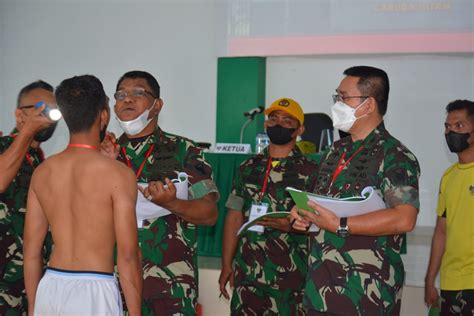 Brigjen TNI Ruslan Effendy Danrem 043 Gatam Penerimaan Calon Tamtama