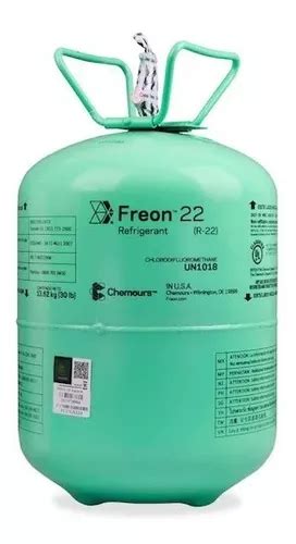 Gas R22 Chemours Freon Original Botija 13 62kg Parcelamento Sem Juros