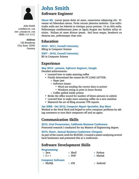 CV In Tabular Form 18 Tabular Resume Format Templates Wisestep