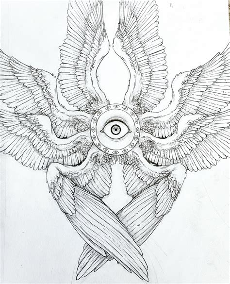 Biblically Accurate Angel Drawings Web See More Biblically Accurate