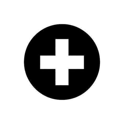 Premium Vector Red Cross Icon Simple Vector Illustration