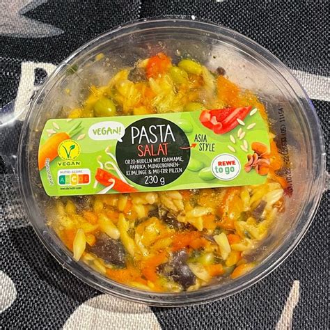 Rewe To Go Pastasalat Asia Style Review Abillion