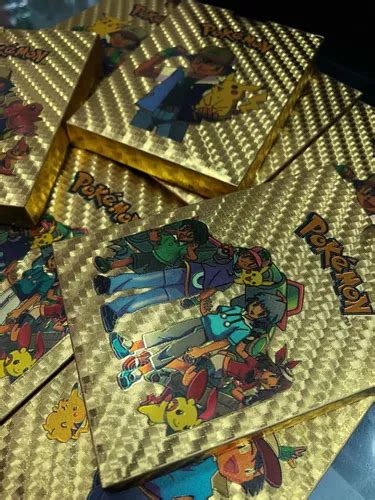 Cartas Pokemon Golden Metalizada Dorada Llega Hoy X M Flex Cuotas Sin