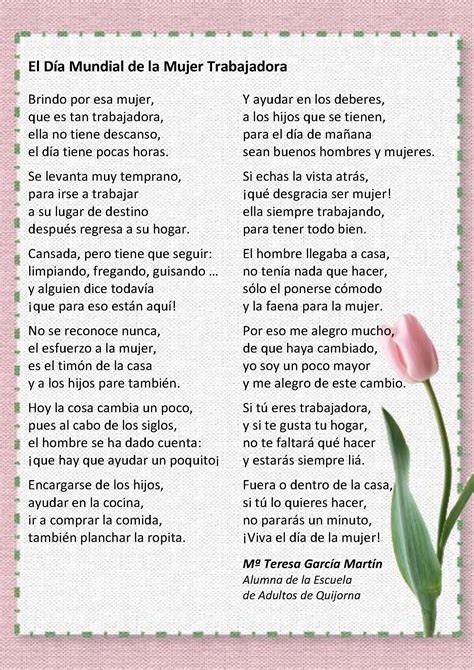 Poesía 1 El día mundial de la mujer trabajadora