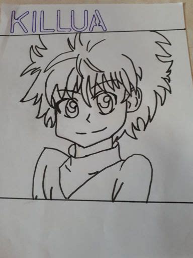 Dibujo De Killua Hunter X Hunter Amino
