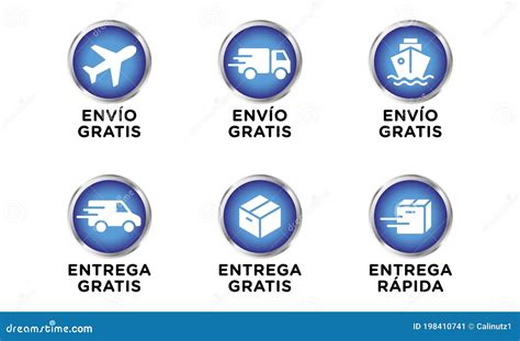 Iconos De Vector De Envio Proporcionado Gratuitamente Ilustraci N Del