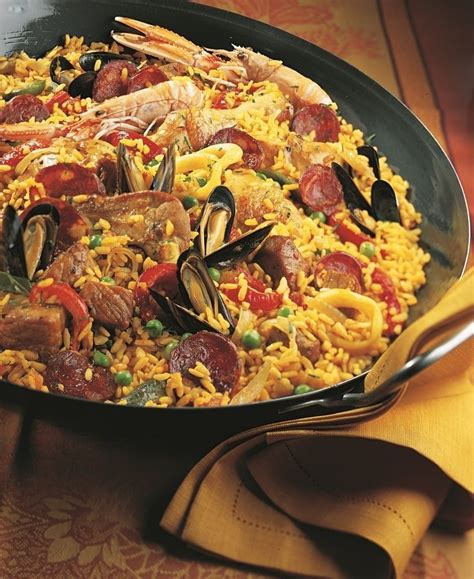 Paella Au Poulet Et Aux Fruits De Mer Artofit
