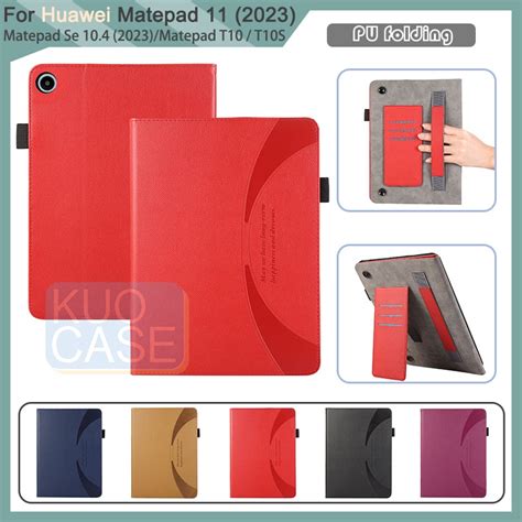 Bao Da Máy Tính Bảng Nắp Lật Kèm Ngăn Đựng Thẻ Cho Huawei Matepad 11