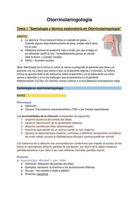 Otorrinolaringologia Jessy González uDocz
