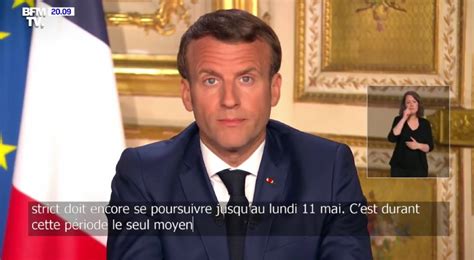 Les réactions au discours dEmmanuel Macron sur la prolongation du